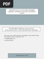 Matrik Model Gender Analysis Pathway (GAP) | PDF