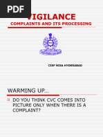 Vigilance Clearance Guidelines | PDF