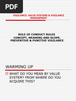 Vigilance Clearance Guidelines | PDF