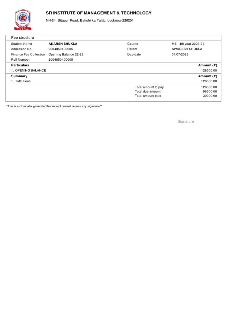 Student All Invoices | PDF | Receipt | Business