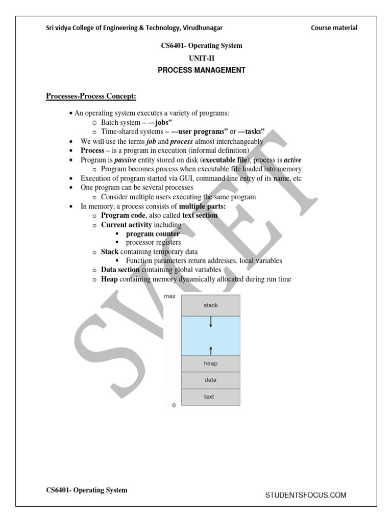 Unit 2 Pdf Process Computing Scheduling Computing