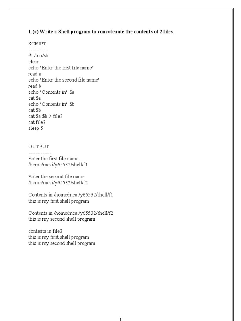 Sem 3 Unix | PDF | Command Line Interface | Filename