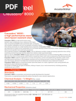 Aps Bisalloy 80 Datasheet | PDF | Steel | Structural Steel