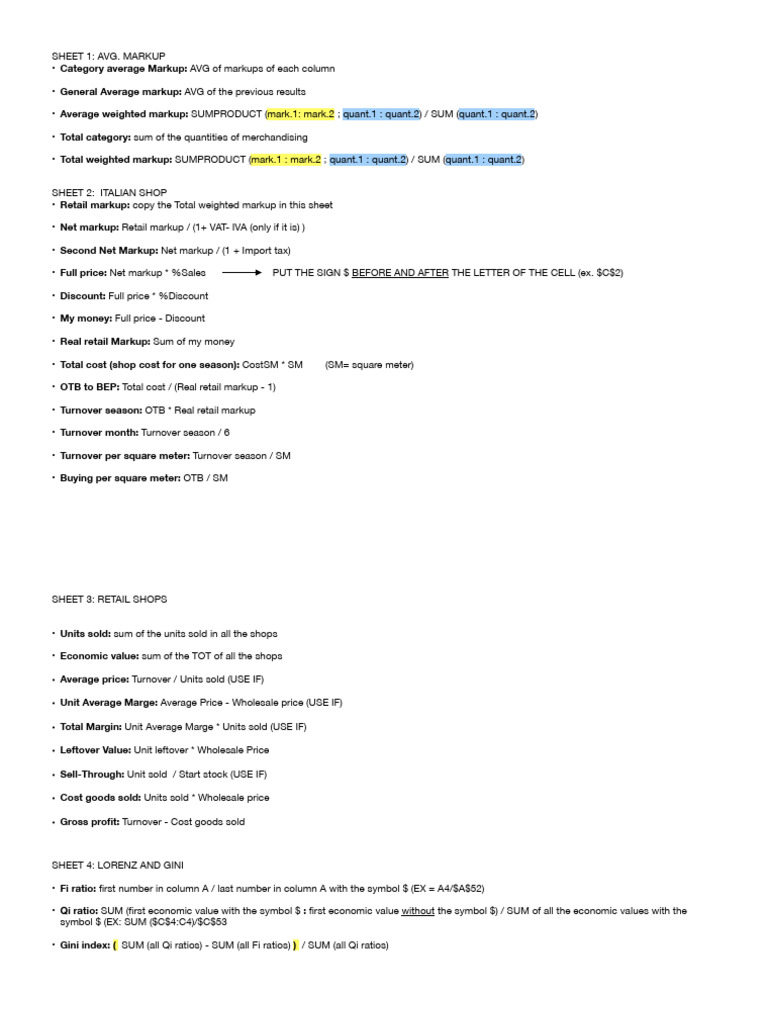 Retail Markup and Profit Analysis Guide | PDF
