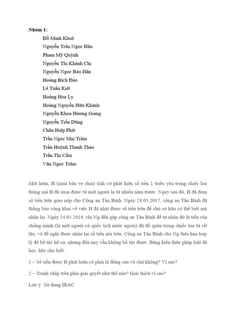 LKD Tuần 3 Nhóm 1 | PDF