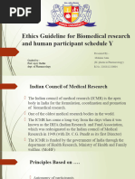 Schedule Y Guidelines | PDF | Clinical Trial | Institutional Review Board