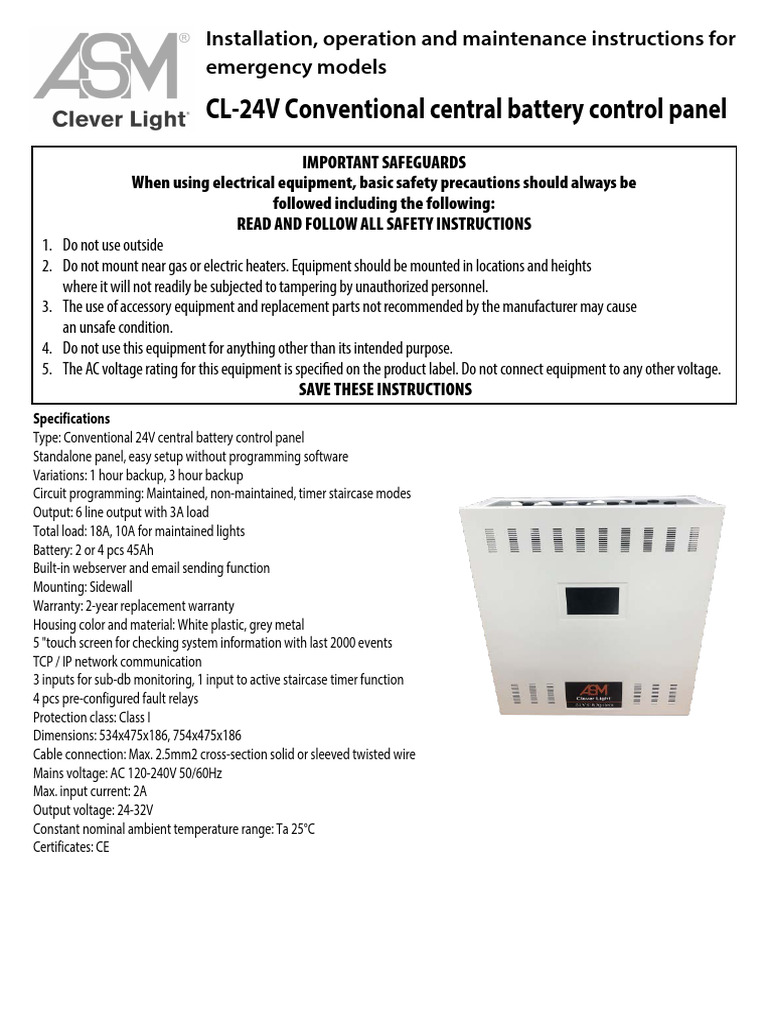 CL24V Con CB | Download Free PDF | Electronics | Electric Power