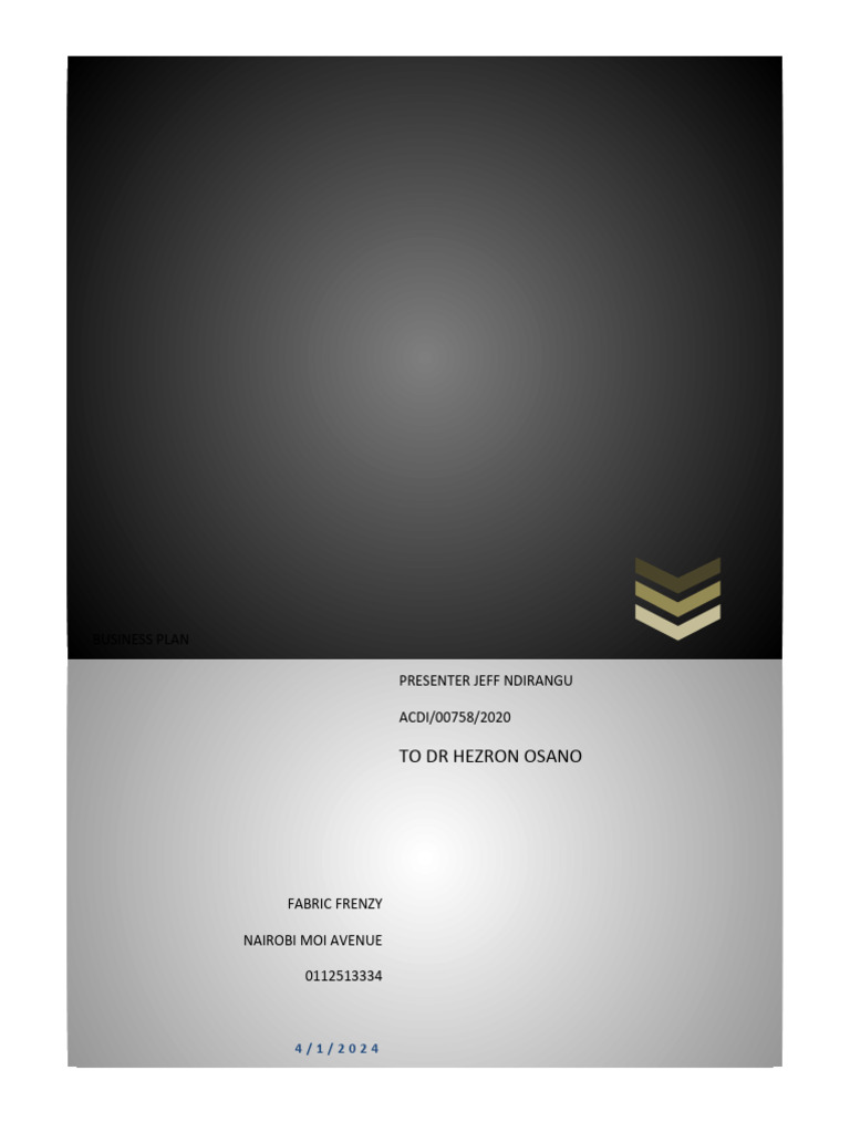 .EXECUTIVE SUMMARY_1716365857000 | PDF | Expense | Retail