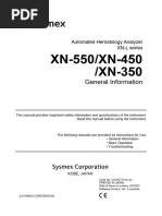 miniiSED Operator's Manual (English) | PDF | Blood | Medical Specialties