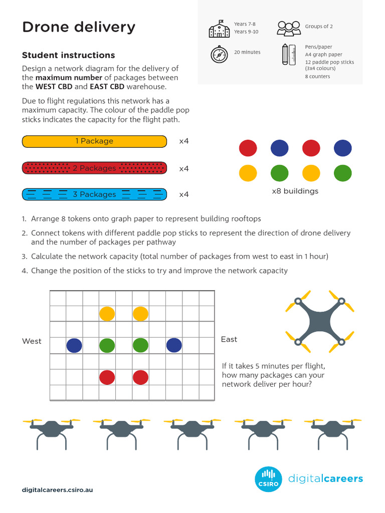 Drone Delivery Challenge for Students | PDF | Unmanned Aerial Vehicle ...