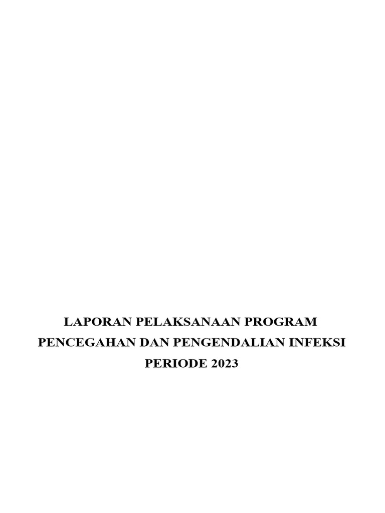 LAPORAN PELAKSANAAN PROGRAM Ppi | PDF