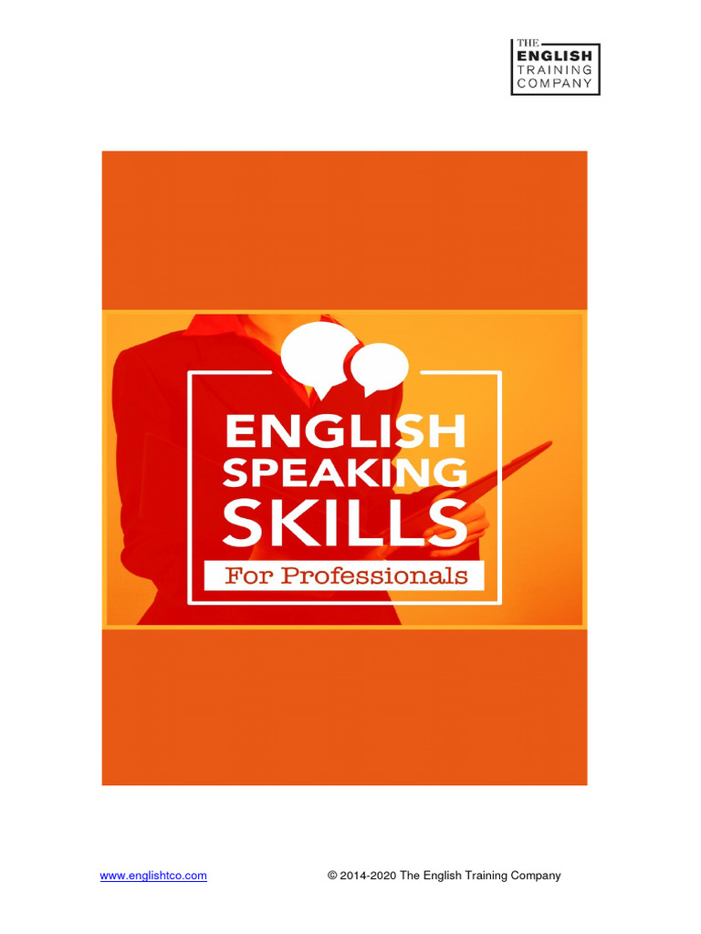 English Speaking Skills - Ebook | PDF | Goal | Communication