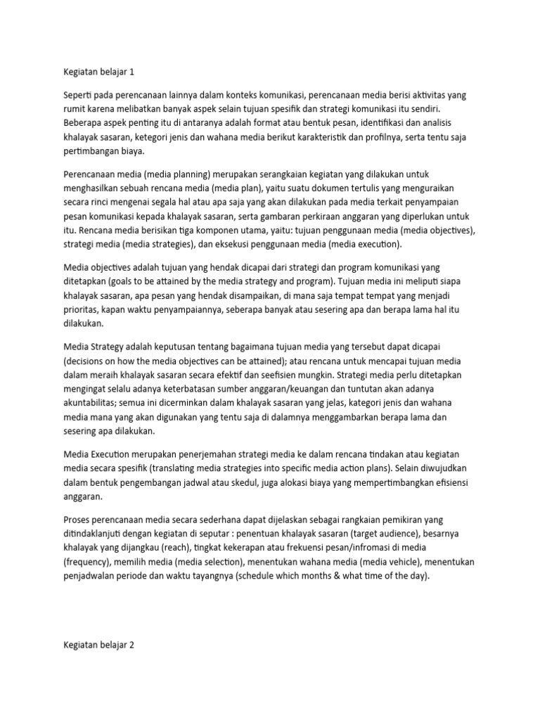 Resume Modul 6 PPM | PDF