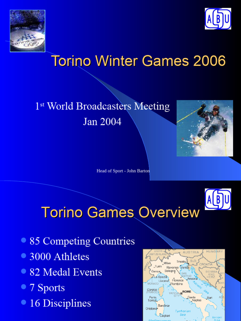 2006 TOROC Broadcasters' Report | PDF | February Sporting Events ...
