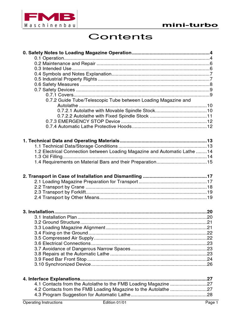 FMB Turbo Manual - 1 - 1 | PDF | Screw | Valve