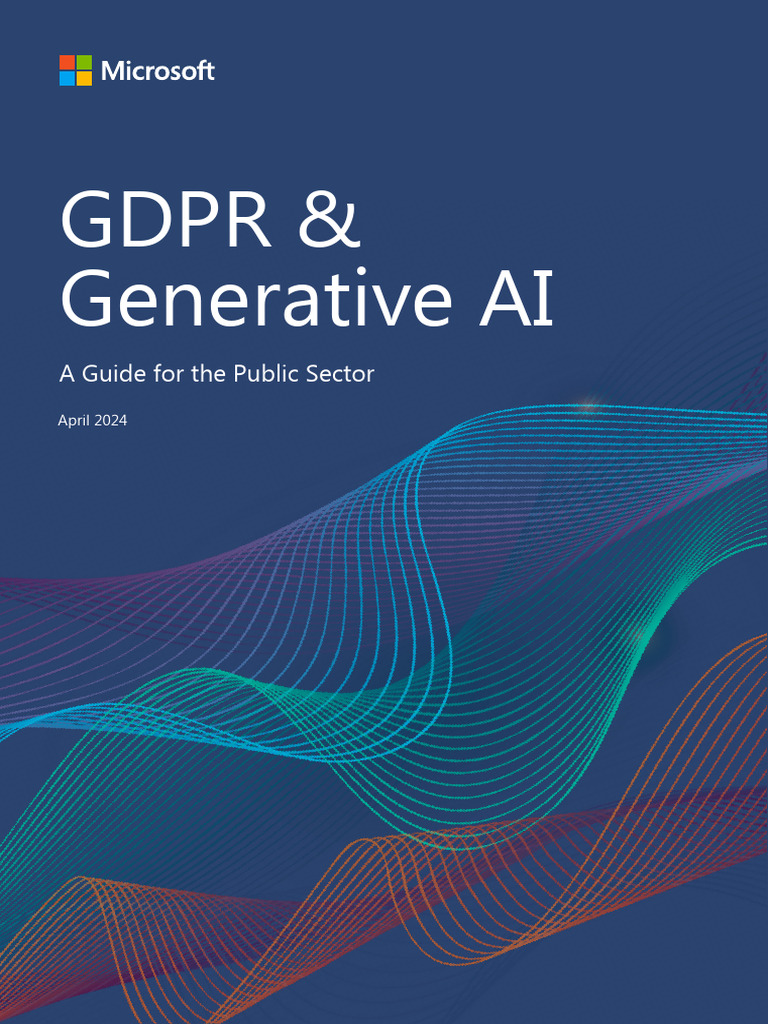 GDPR Generative AI A Guide For The Public Sector 1715593668 | PDF ...