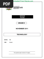 Grade 9 Technology Final Exam 2021 | PDF | Electrical Resistance And ...