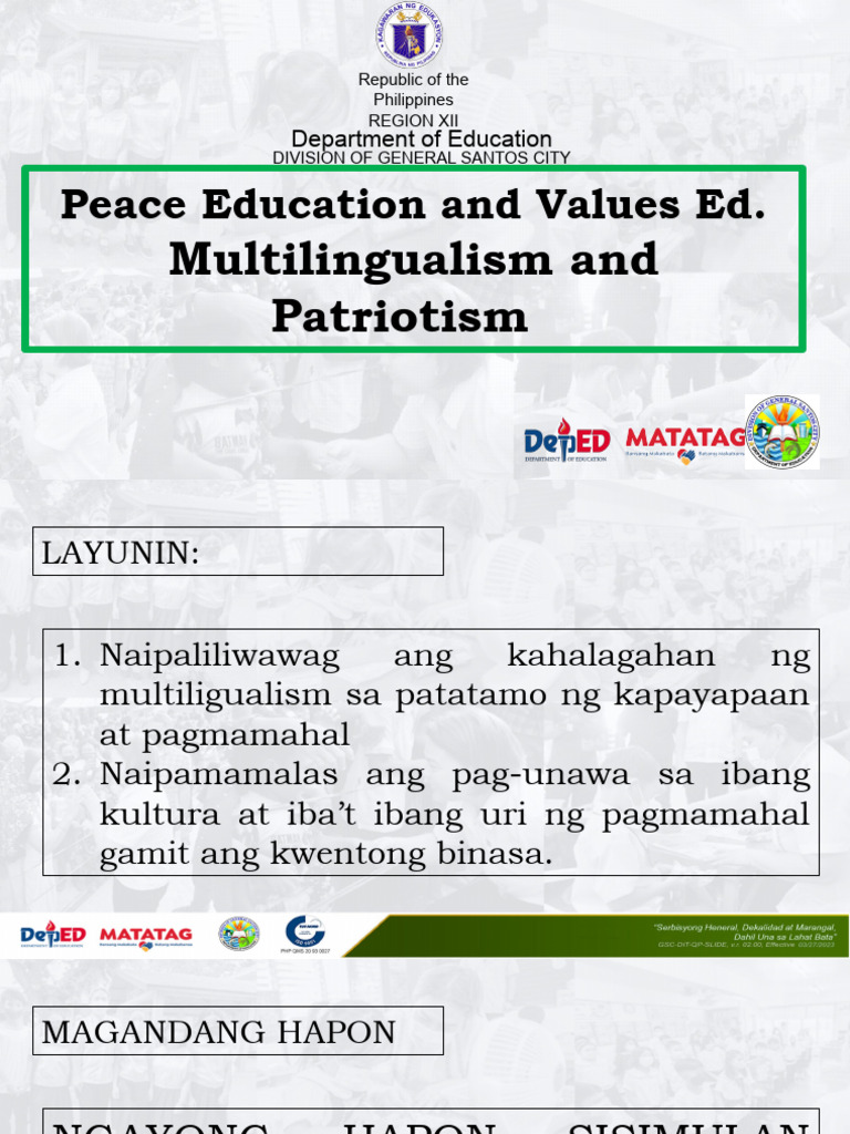 Peace Ed Cum Val Ed | PDF