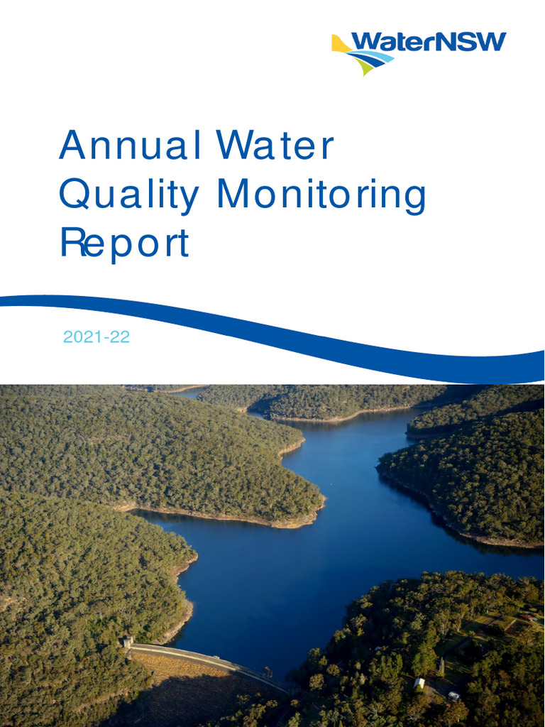 Sydney Water Quality Monitoring 2021-22 | PDF | Water Quality | Quality ...