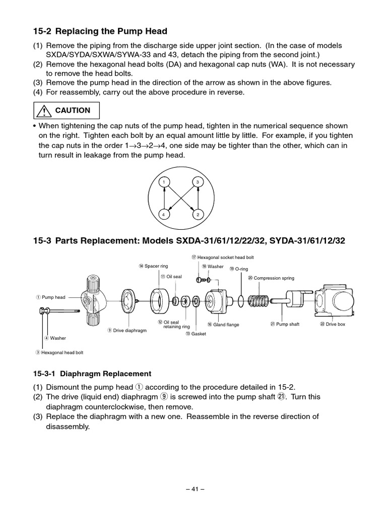 Sxda 31 32 | PDF | Pump | Mechanical Engineering
