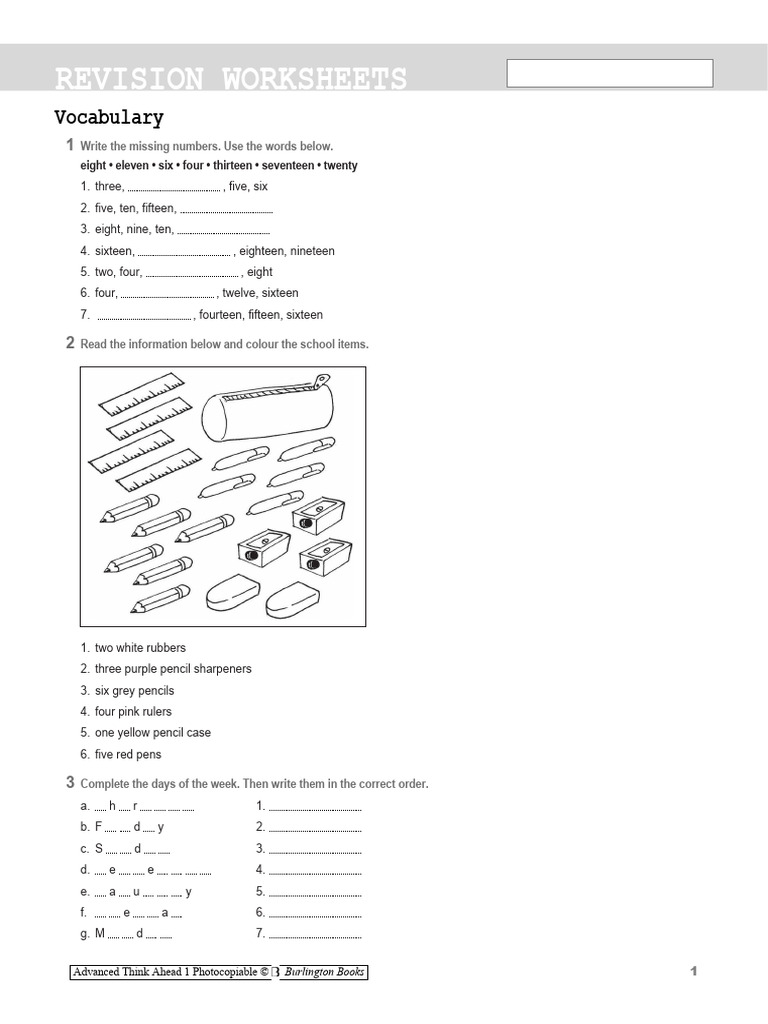 Kids' Vocabulary and Puzzle Fun | PDF | Language Arts & Discipline