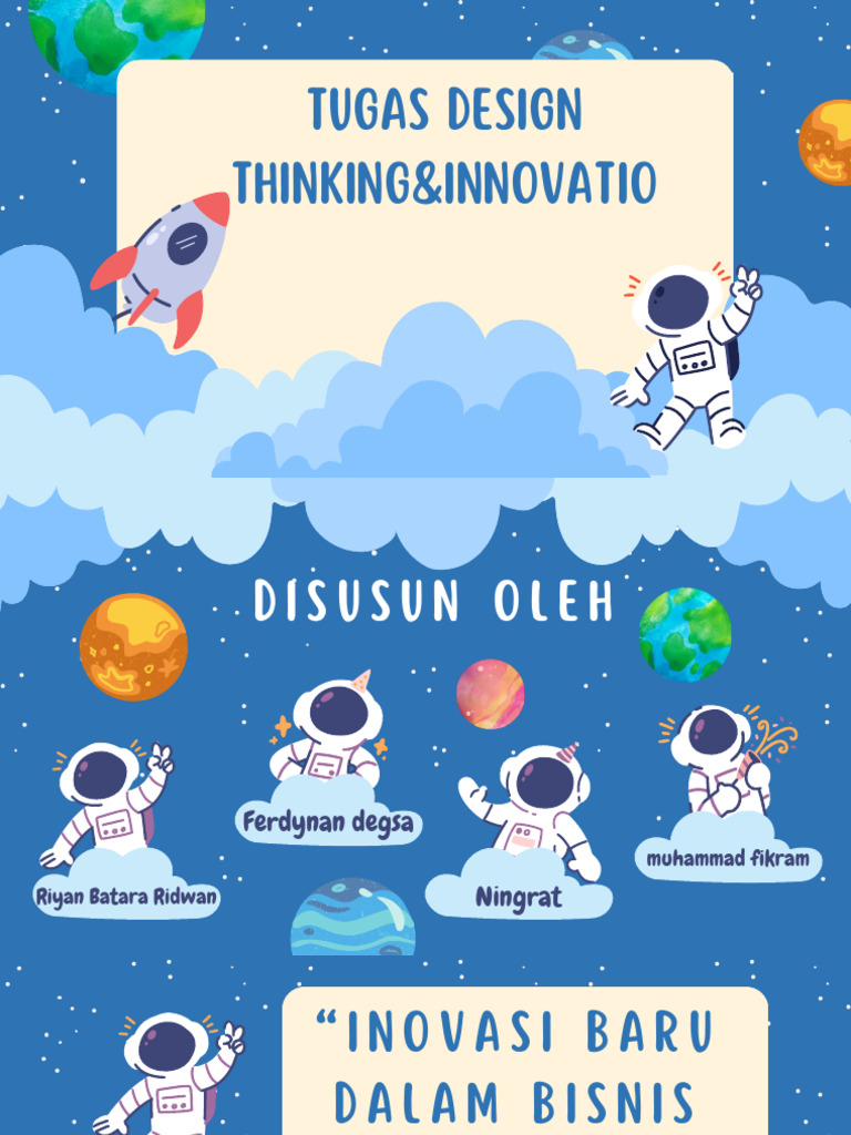 Tugas Design Thinking Dan Innovation | PDF | Game & Aktivitas