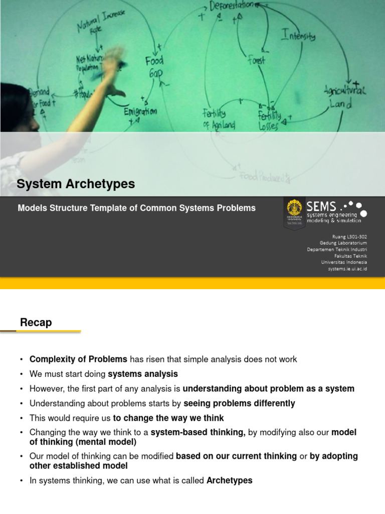 Understanding System Archetypes in Analysis | PDF | Career & Growth ...