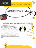 Terminologies in Arnis | PDF