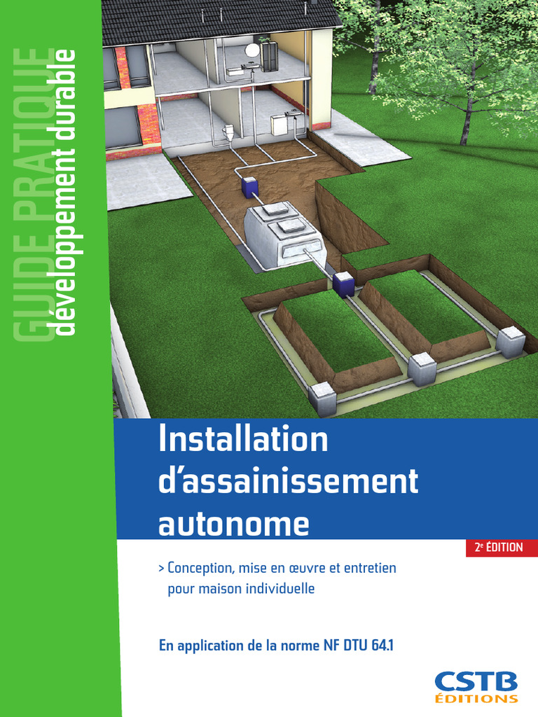 Installation D'assainissement Autonome | PDF | Fosse septique | Assainissement