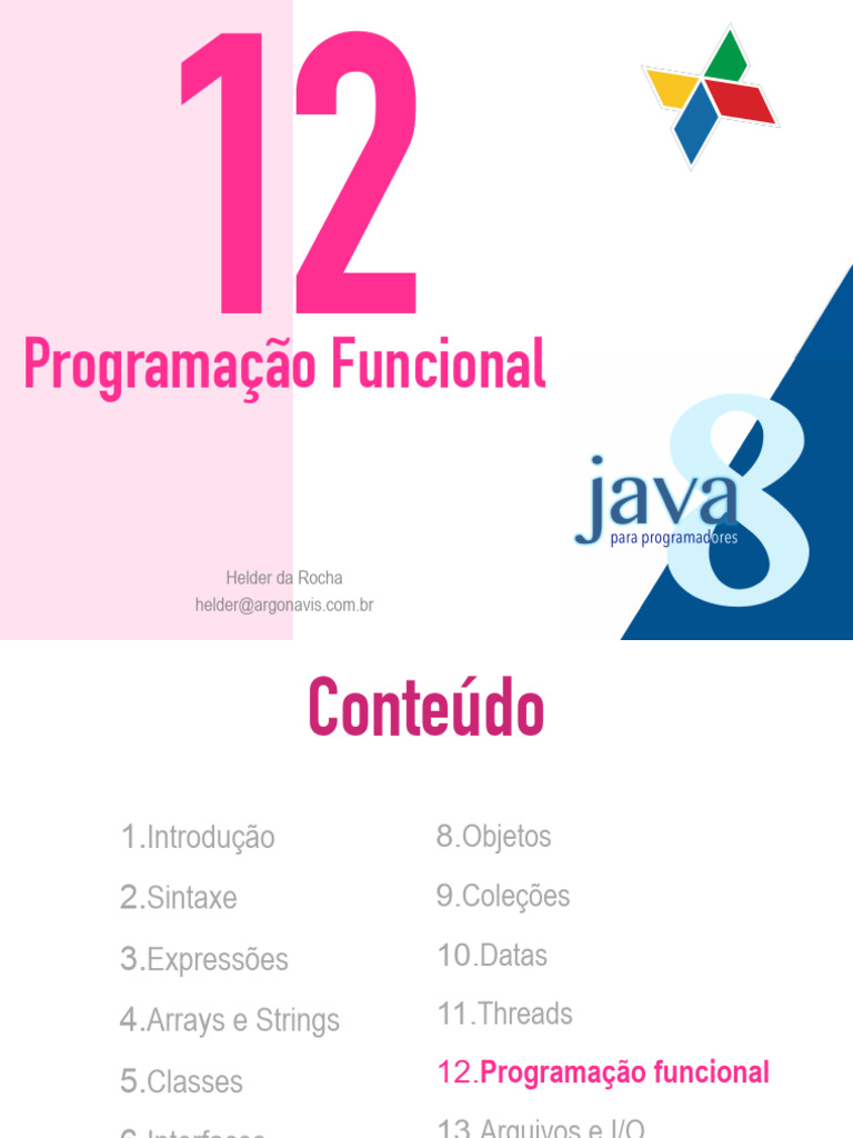 Programacao Funcional em Java | PDF | Programação funcional | Linguagem ...