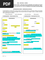 English B Paper 02 Csec June 2023 | PDF
