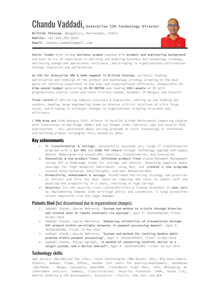 CV (3) | PDF | Computing | Mobile App