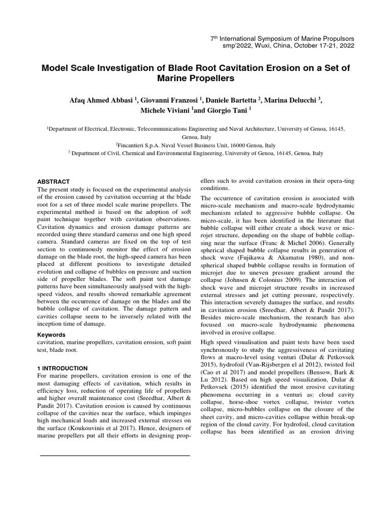 root cavitation 2-2-3 | PDF | Propeller | Frame Rate