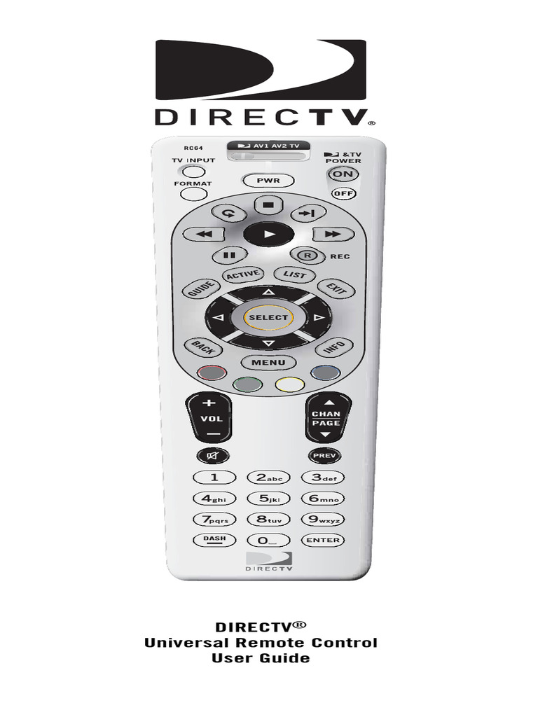 RC64 Remote Code List - Instructions | PDF | Digital Video Recorder ...