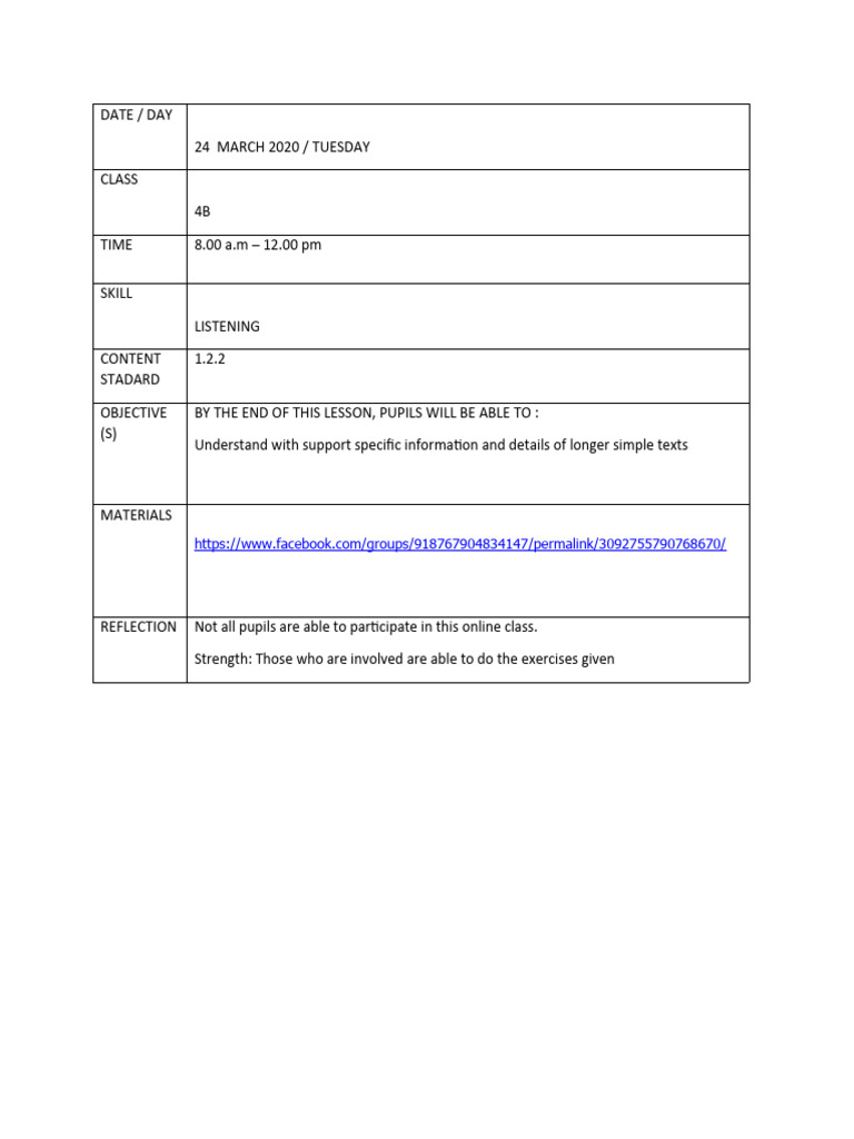 RPH PKP Y4 | PDF | Linguistics | Human Communication