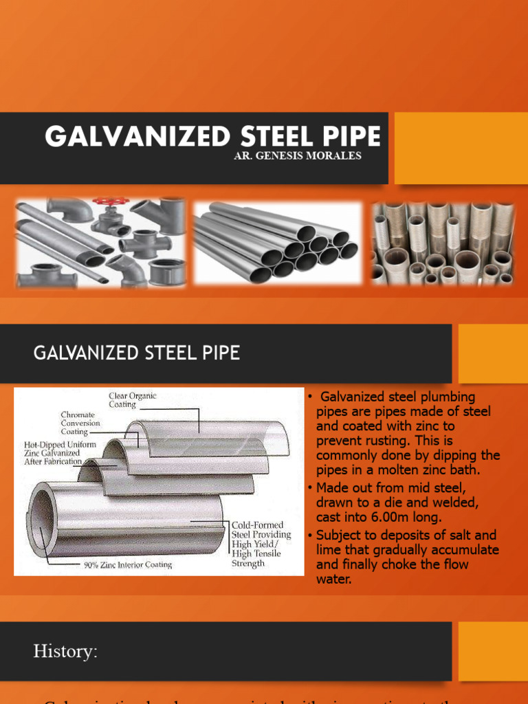 2 Galvanized Steel Pipe | PDF | Galvanization | Pipe (Fluid Conveyance)