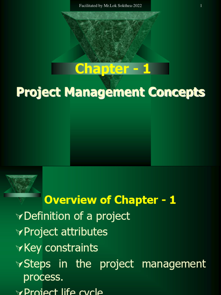 1 Project Management Introduction Ch 1 Pdf Project Management Request For Proposal