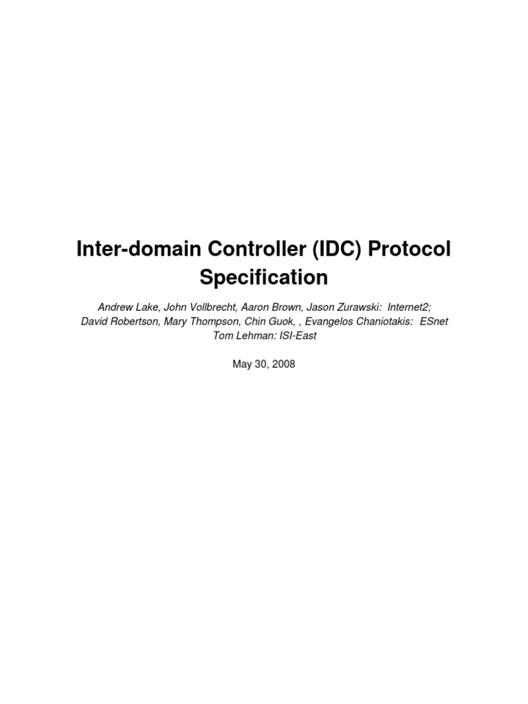IDC Messaging Draft | PDF | Computer Network | Soap