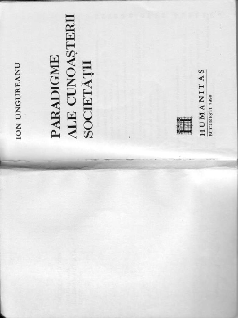Ungureanu Paradigme | PDF