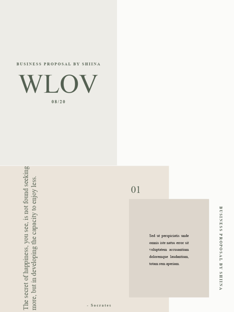 Wlop Business Proposal | PDF