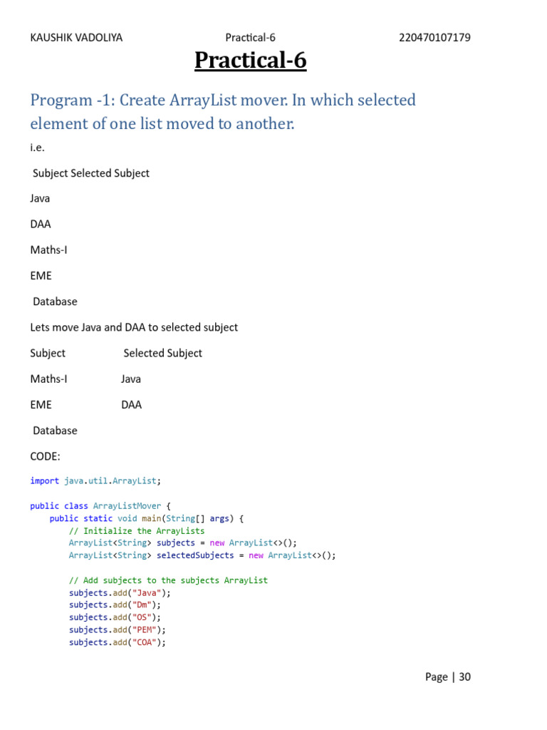 Kaushikoop 1 | PDF | String (Computer Science) | User (Computing)