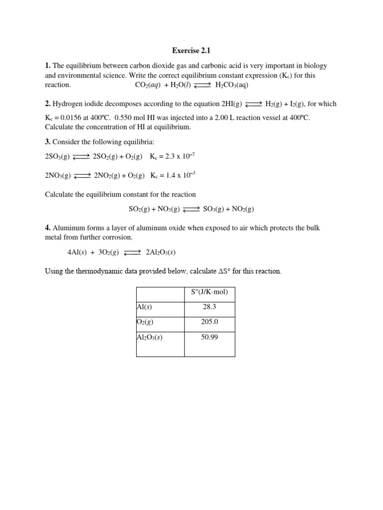 Problem Set 2 | PDF | Chemical Reactions | Chemical Substances Problem Set 2 | PDF | Chemical Reactions | Chemical Substances