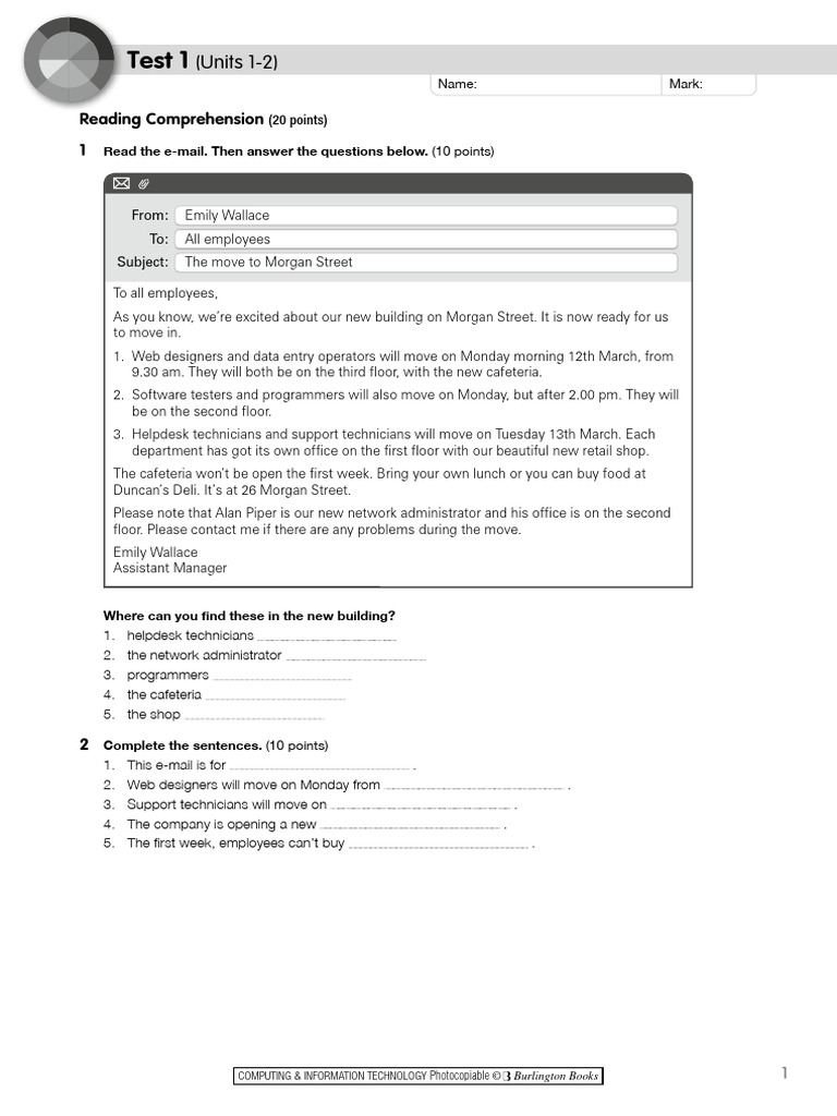 Computing Tests | PDF | Laptop | Personal Computers