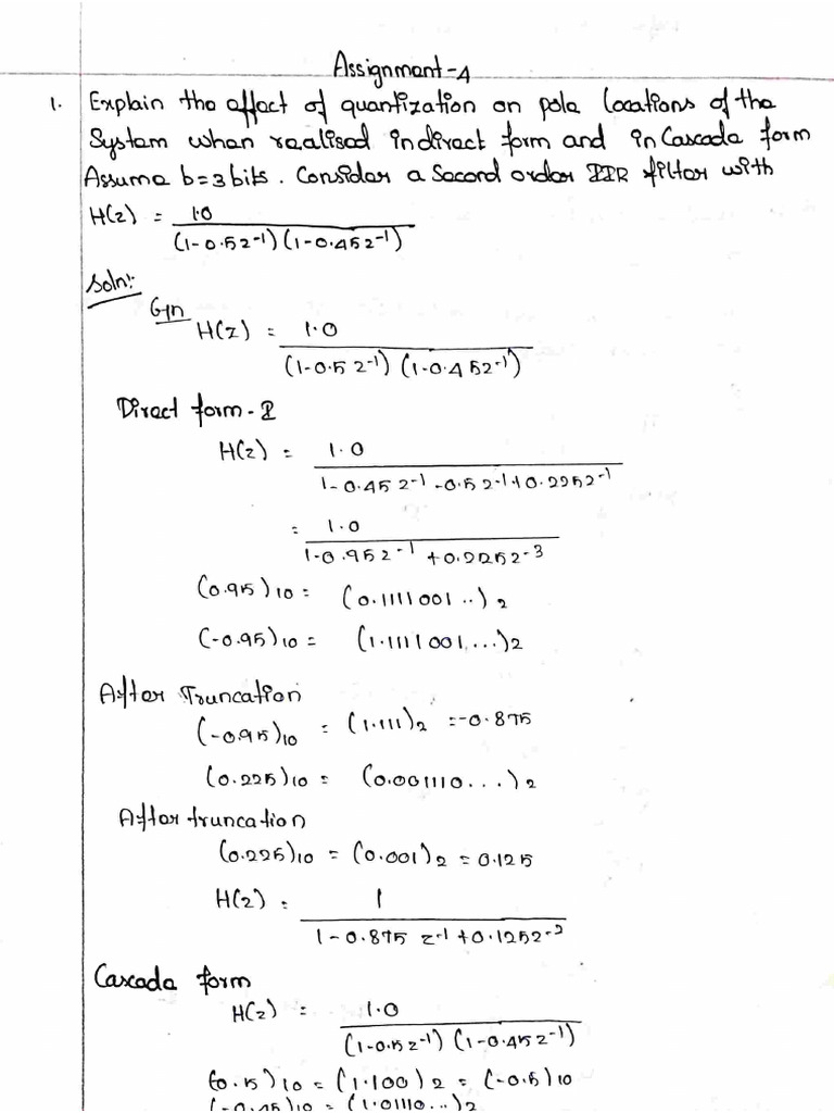 Pavithra. S Ec040 DSP Ass-4 | PDF