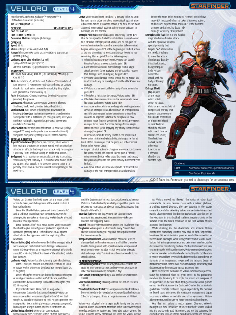 Vanguard - Level 4 | PDF