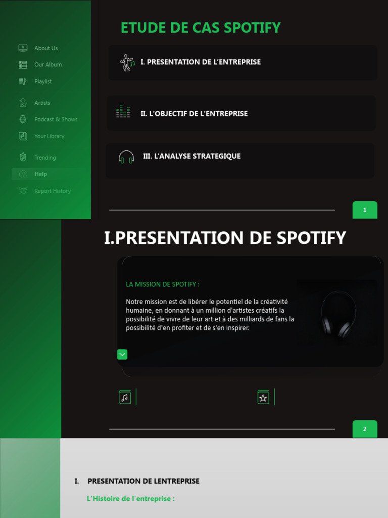 Spotify Ppt-Creative | PDF | Spotify