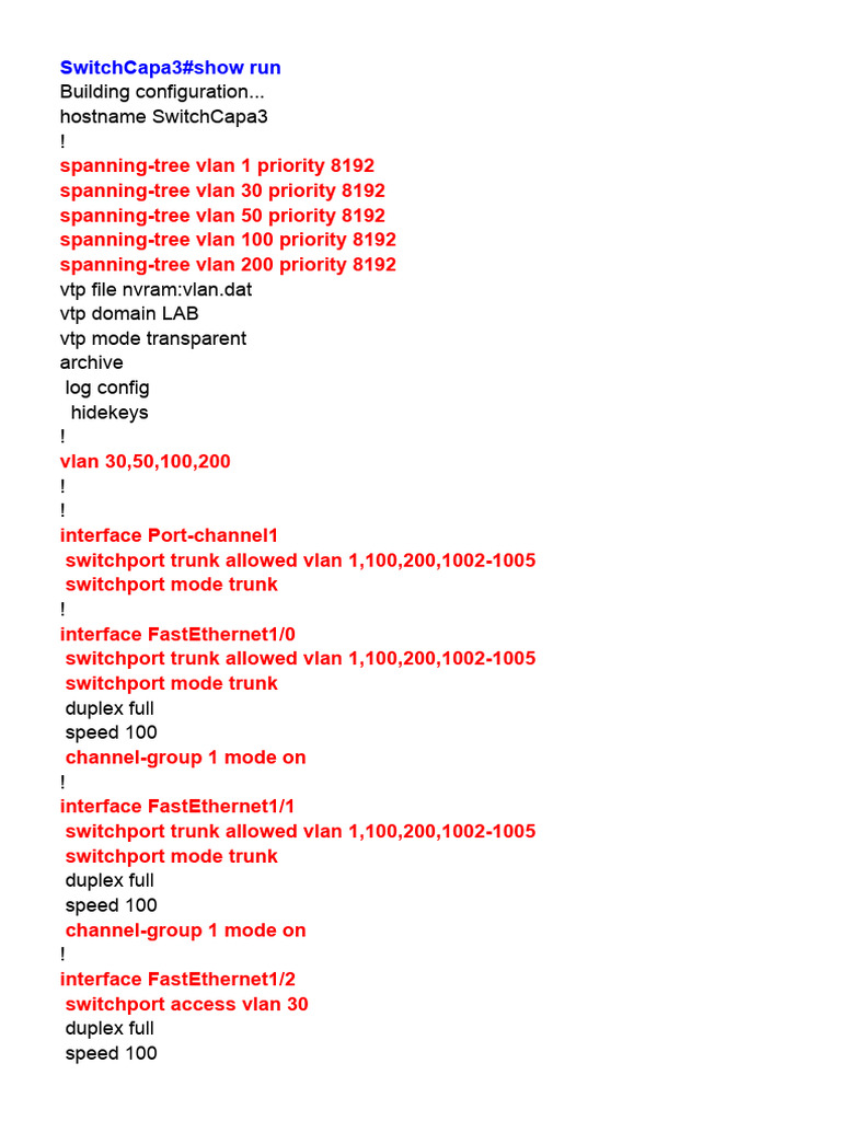 Switch Capa 3 | PDF | Internet Protocols | Internet Architecture