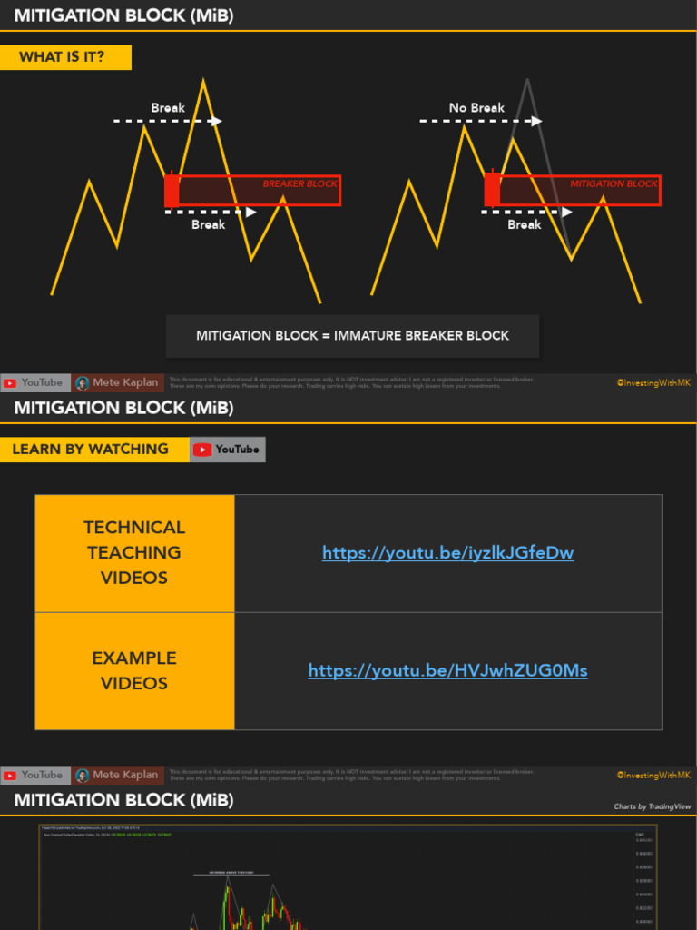 Lecture 016 MiB Mitigation Blocks | PDF | Investing | Exchange Traded Fund