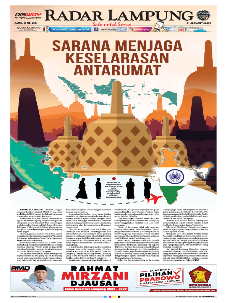 Radar Lampung, 23 Mei 2024 | PDF
