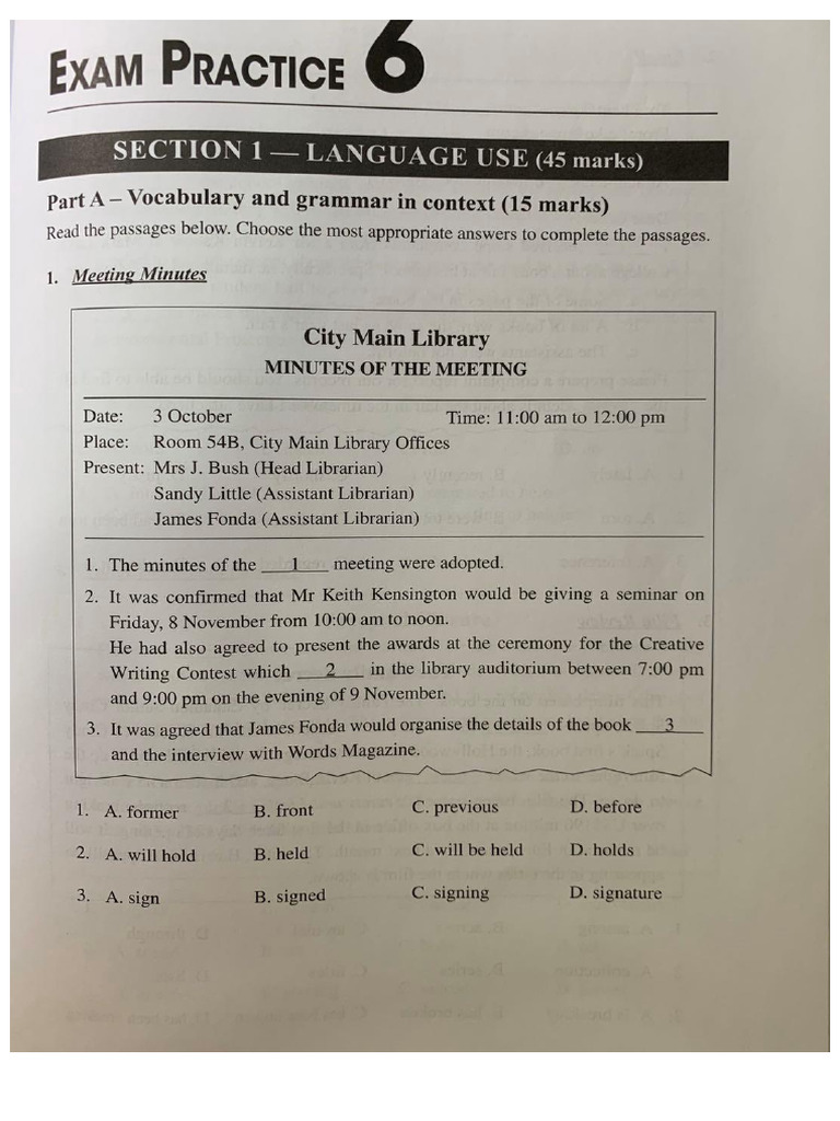 Decoding Practice 6 | PDF
